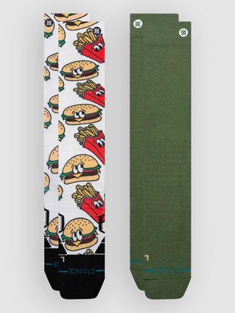 Stance Combo Mid Poly Snow 2 Pack Funktionssocken multi