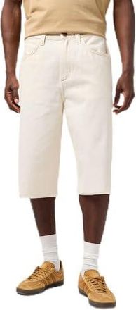 Wrangler Cj Skater Short de Skateboard, Ecru, 36W Hommes