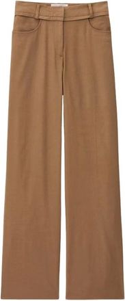 BA&SH Femme, Pantalons, Brun, Taille: 36 FR Wide Pantalons