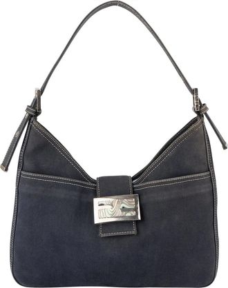 Fendi Crossbody Bags - Fendi Limited FF Buckle Baguette Shoulder Bag - Gr. unisize - in Bunt - f&uuml;r Damen