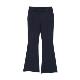 Liu Jo Femme, Pantalons, Bleu, Taille: 38 FR Pantalon &Eacute;vas&eacute;