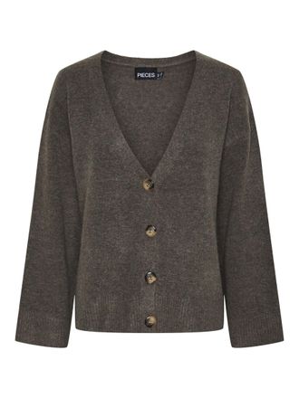 Pieces Pcnuna Ls V-Neck Knit Cardigan Bc