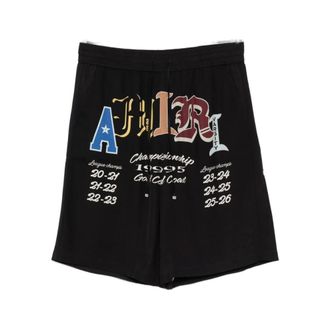 Amiri Homme, Shorts, Noir, Taille: XL Varsity Patch Short