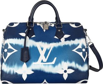 Louis Vuitton Hobo Bags - Louis Vuitton LV Escale Speedy 30 Bandouliere M451 - Gr. unisize - in Blau - für Damen