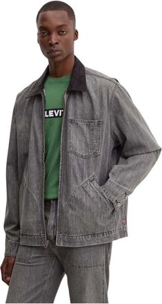 Levi's Homme, Vestes, Gris, Taille: M Veste en jean