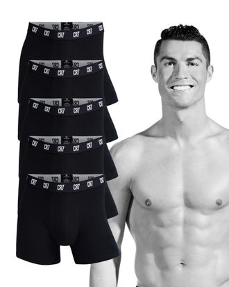 CR7 Cristiano Ronaldo Boxershorts für Herren, 5er-Pack, Größe S-2XL