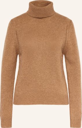 BA&SH Ba&Sh Rollkragenpullover Chalie Aus Cashmere braun