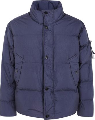 Stone Island Homme, Vestes, Bleu, Taille: XL Down Vestes