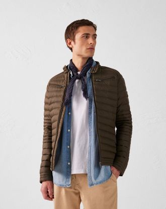 Jott Doudoune coupe motard Army Alek - Taille 3XL