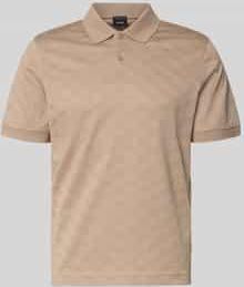 Joop Modern Fit Poloshirt mit Strukturmuster Modell Roberto