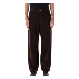 Sunflower Super Wide Pant - Homme - Pantalons - Brun - Taille: W34