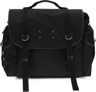 Maison Margiela Homme, Sacs, Noir, Taille: ONE Size Sac bandouli&egrave;re Bos Taurus