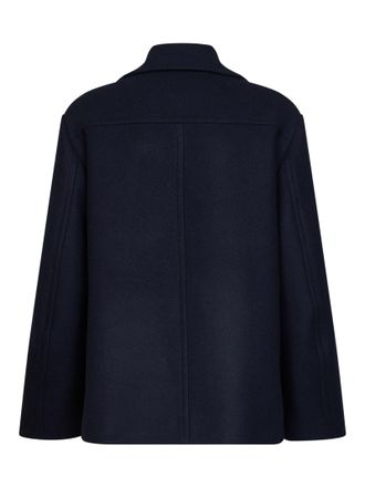 Dries Van Noten Rascott Coat - Navy