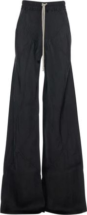 Rick Owens Femme, Pantalons, Noir, Taille: 36 FR Temple Drawstring Bias Pantalons