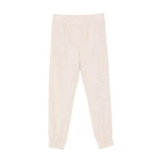 D.exterior Rippstrick-Samthose - - Trousers - Damen - Beige - L