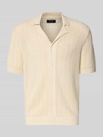 Mc Neal Regular Fit Freizeithemd im Loch-Design