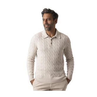 Gran Sasso Herren, Strickwaren, Wei&szlig;, XLGr&ouml;&szlig;e