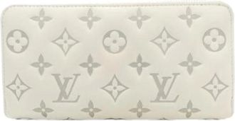 Louis Vuitton Portefeuille long Pre-owned Monogram Coussin LV Ski - Femme - Pre-owned - Blanc - Taille: ONE Size