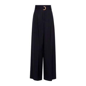 Max Mara Schlaghosen - - Trousers - Damen - Blau - S