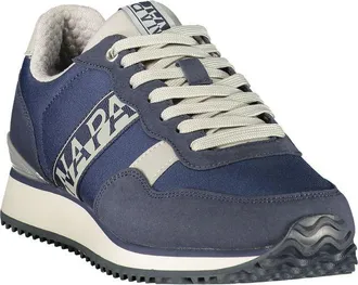 Napapijri Lace-Up Logo Sneaker - Blue