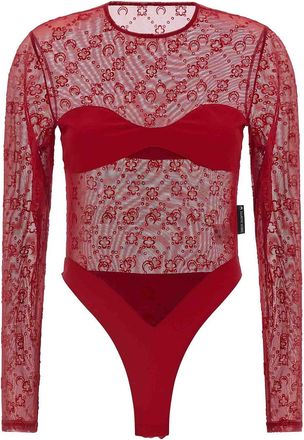 Marine Serre Top - Rouge