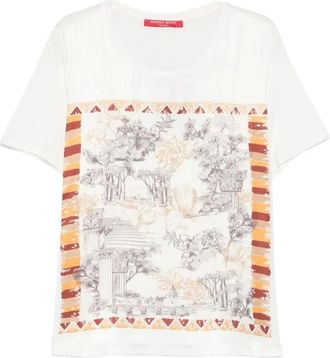 Marina Rinaldi Femme, Tops, Blanc, Taille: 42 FR T-Chemises