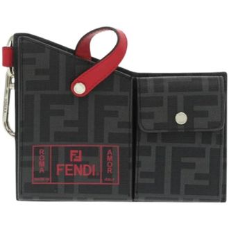Fendi Pre-owned Canvas Schl&uuml;sselanh&auml;nger - - Pre-owned - Herren - Schwarzk - ONE SIZE