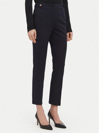 Liu Jo Stoffhose WF6333 J3976 Dunkelblau Slim Fit