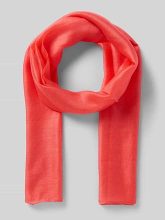 Comma Schal mit Seide-Anteil in rechteckiger Form