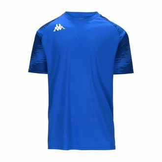 Kappa T-Shirt DAVERNO, Maillot de Football, Bleu Saphir, XXL, Homme
