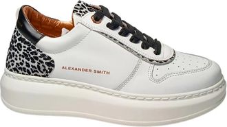 Alexander Smith Femme, Chaussures, Blanc, Taille: 41 EU sneaker Pelle