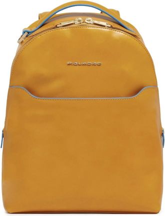 Piquadro Homme, Sacs, Jaune, Taille: ONE Size Sac &agrave; dos Blue Square
