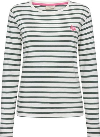 Freequent Langarmshirt FQFAMILA-TEE im Streifen-Design