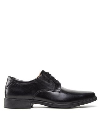 Clarks Halbschuhe Tilden Plain 261103507 Schwarz