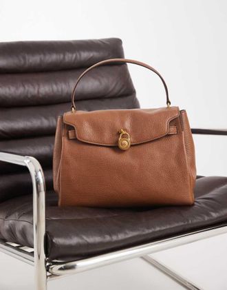 Michael Kors Hamilton Moderne Tote mit Henkel in Hellbraun