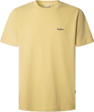 Pepe Jeans London Herren Contrast Connor T-Shirt, Gelb (Cast Yellow), L
