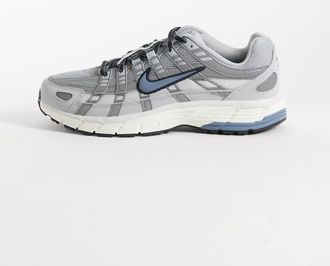 Nike P-6000 Premium Sneaker in Hellgrau und Wollwei&szlig;