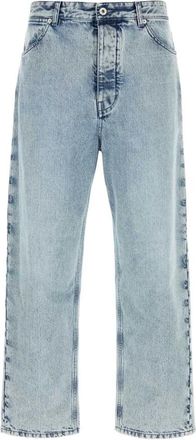 Jil Sander Homme, Jeans, Bleu, Taille: W34 Pantalon ample en denim