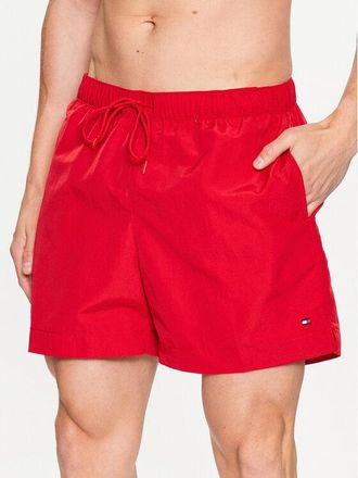 Tommy Hilfiger Badeshorts UM0UM02793 Rot Regular Fit