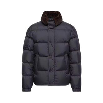 Moncler Drisfall Kurze Daunenjacke - - Jackets - Herren - Blau - XL