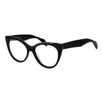 Yohji Yamamoto Femme, Accessoires, Noir, Taille: ONE Size Cat Eye Lunettes Frame