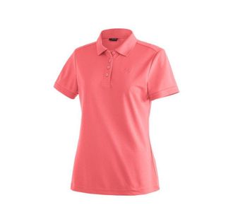 Maier Sports Langarmshirt Maier Sports Damen Ulrike Polohemd 3000022 rose parade