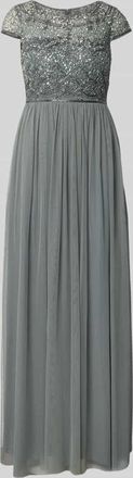 Christian Berg Cocktail Abendkleid mit Pailletten