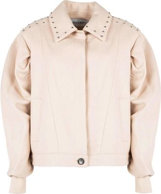 Silvian Heach Veste l&eacute;g&egrave;re coupe ample - Femme - Vestes - Beige - Taille: 44 FR