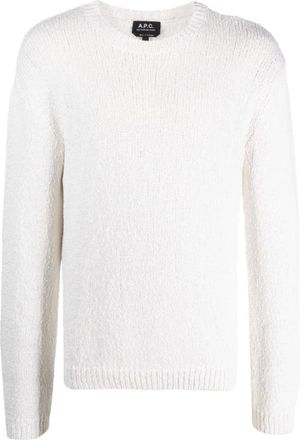 A.P.C. A.p.c., Homme, Pulls, Blanc, Taille: XL Pull Gaston