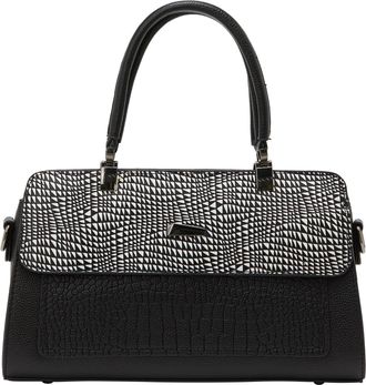 Faina Handtasche Handtasche Frauen schwarz-wei&szlig;