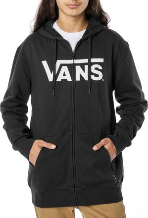 Vans Herren Classic Zip Kapuzenpullover, Schwarz, S