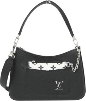 Louis Vuitton Sac bandouli&egrave;re Pouch Pre-owned - Femme - Pre-owned - Noir - Taille: ONE Size