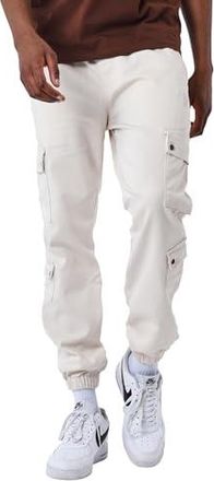 Project X Paris Cargo Multi-Poches avec Serrage élastique Ivoire 28US