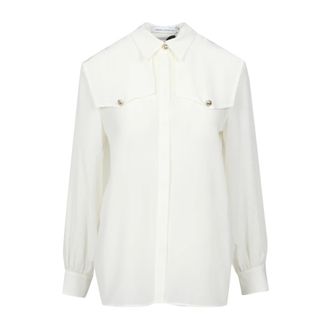 Simona Corsellini Wei&szlig;es Hemd mit Knopfleiste - - Blouses & Shirts - Damen - Wei&szlig; - S